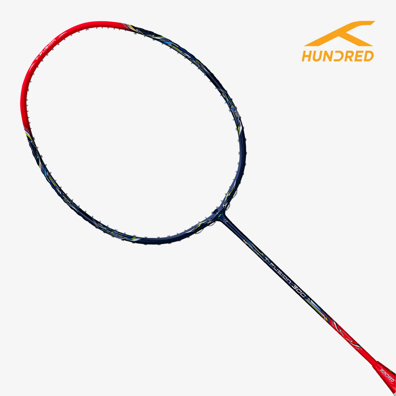 Hundred T-Fusion 300 (Navy/Red) – JoyBadminton