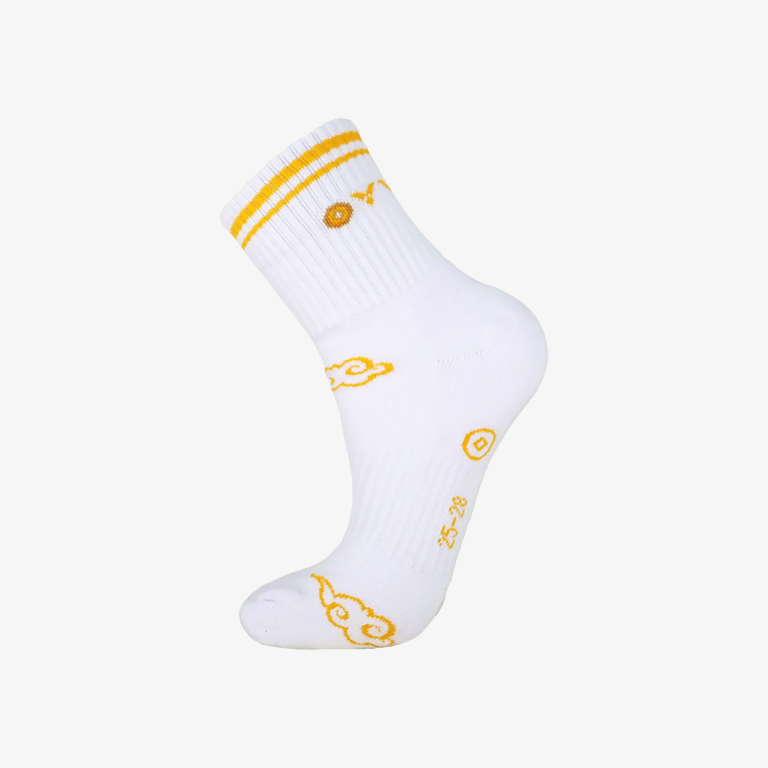 Victor 2025 Chinese New Year Socks SK506CNY-A (White) – JoyBadminton