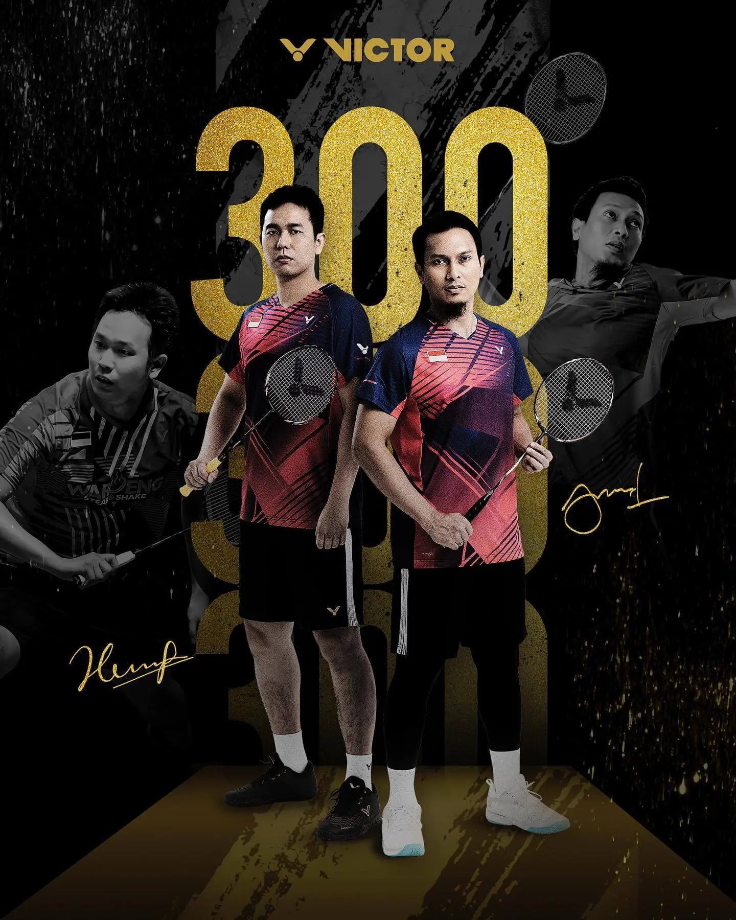 Victor VGHS CX Hendra Setiawan Edition (Black Gold) - JoyBadminton