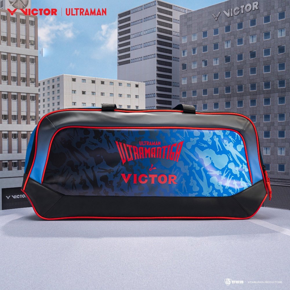 Victor x Ultraman Rectangular Racket Bag BR5645UTM-CF (Black/Hawaiian – JoyBadminton