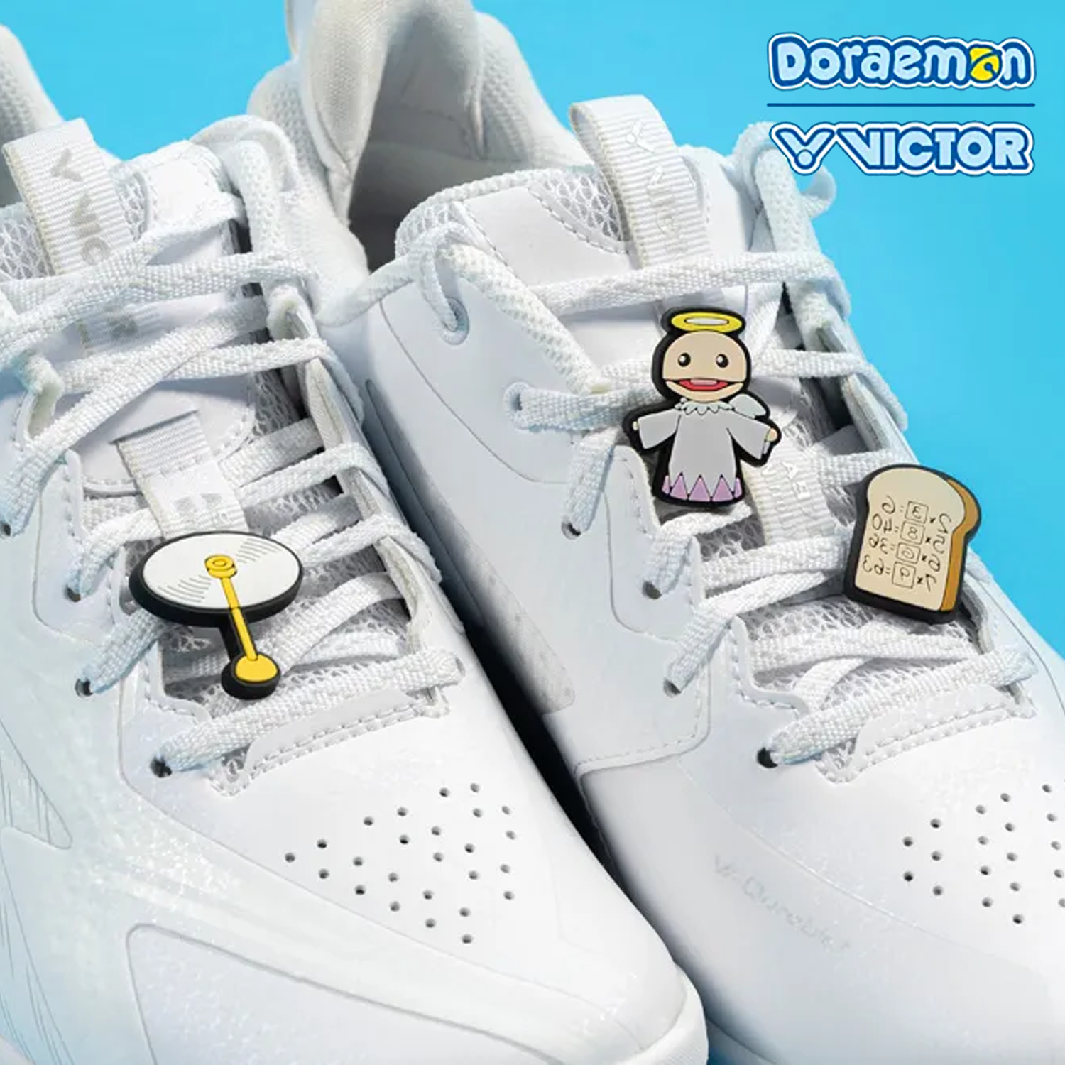 Victor x Doraemon Shoelace Charms PG4001DRM – JoyBadminton