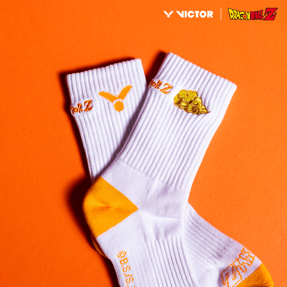 Victor x Dragon Ball Z Women's Crew Socks SK508DBZ-A-M (White ...