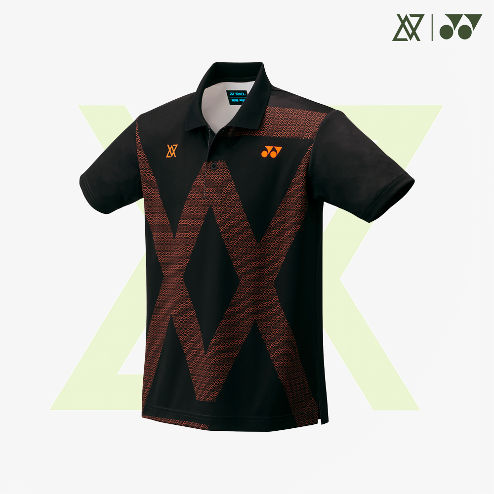 Yonex x Viktor Axelsen Junior Polo Shirt 10692JBK (Black) – JoyBadminton
