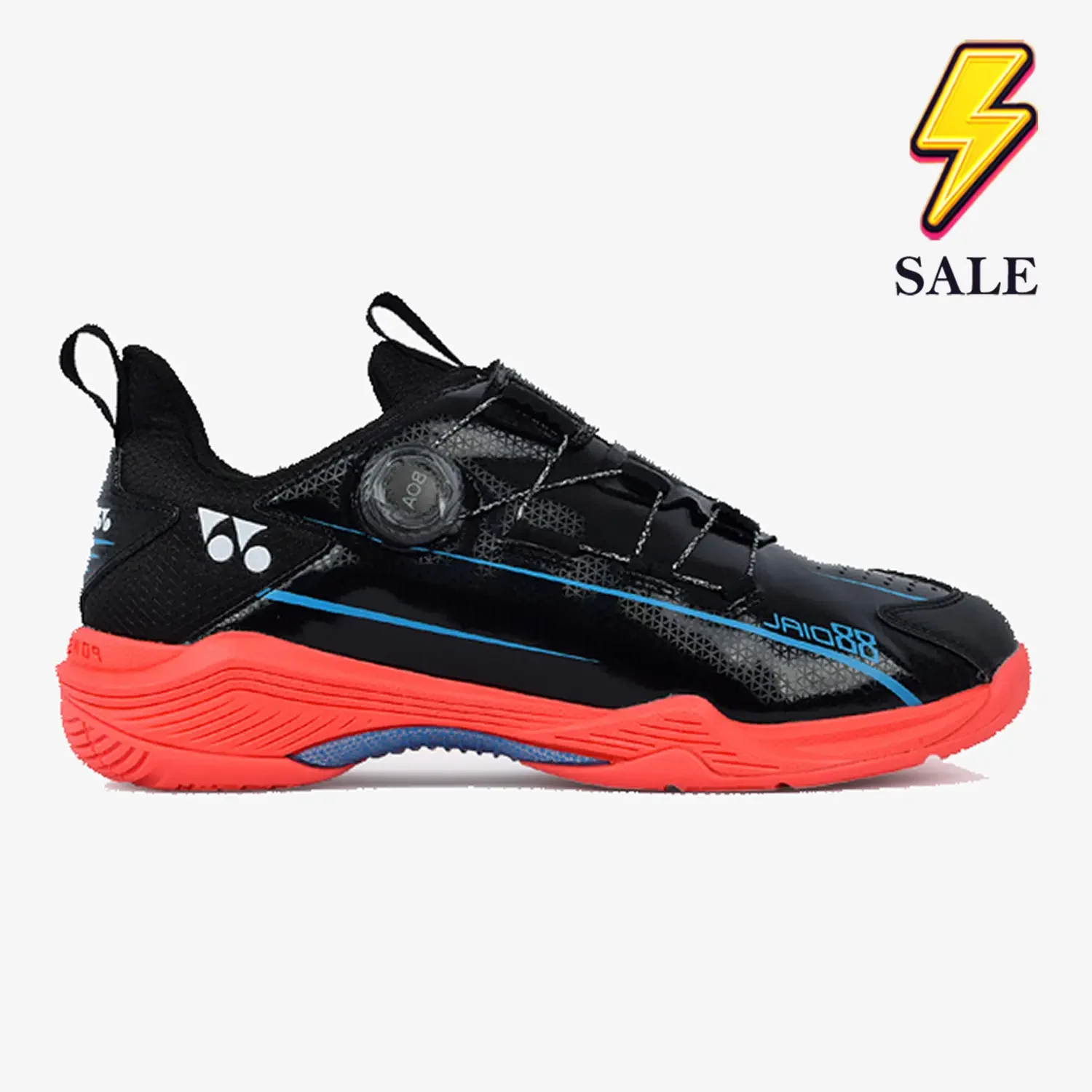 Yonex Power Cushion 88 Dial 2 (Black/Red) - JoyBadminton