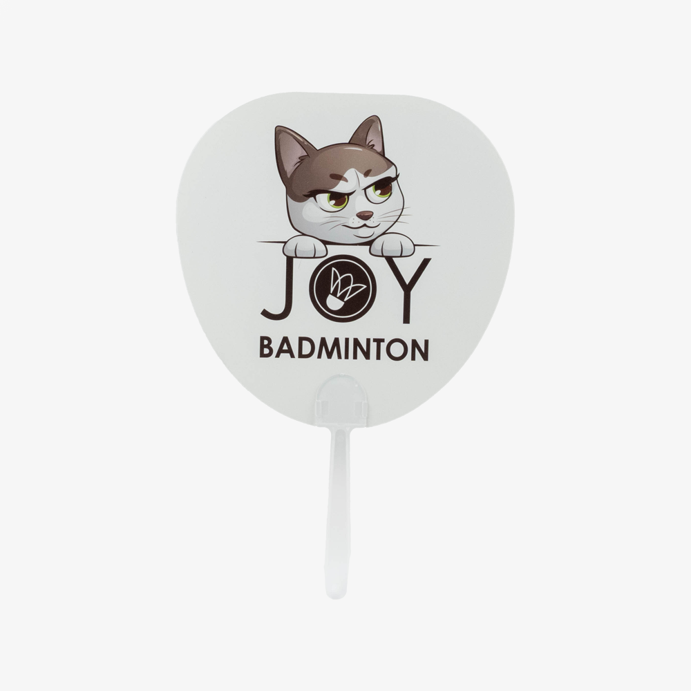 Joy Fan (White) 2pcs – JoyBadminton