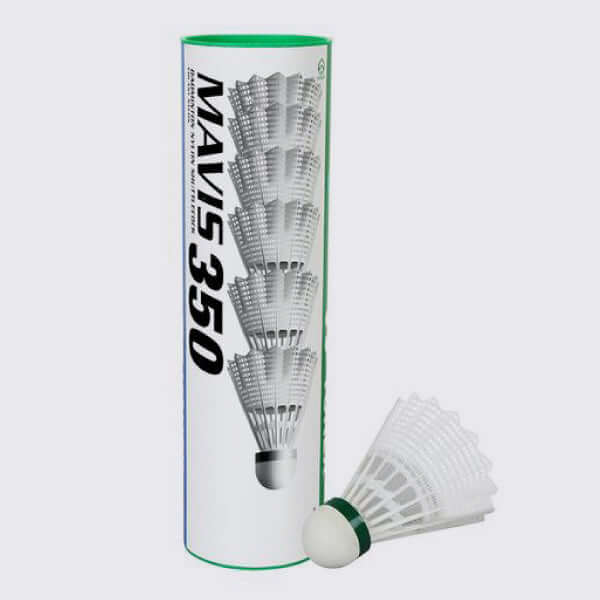 Yonex Mavis 350 / White/ Slow Speed / Nylon Shuttlecocks